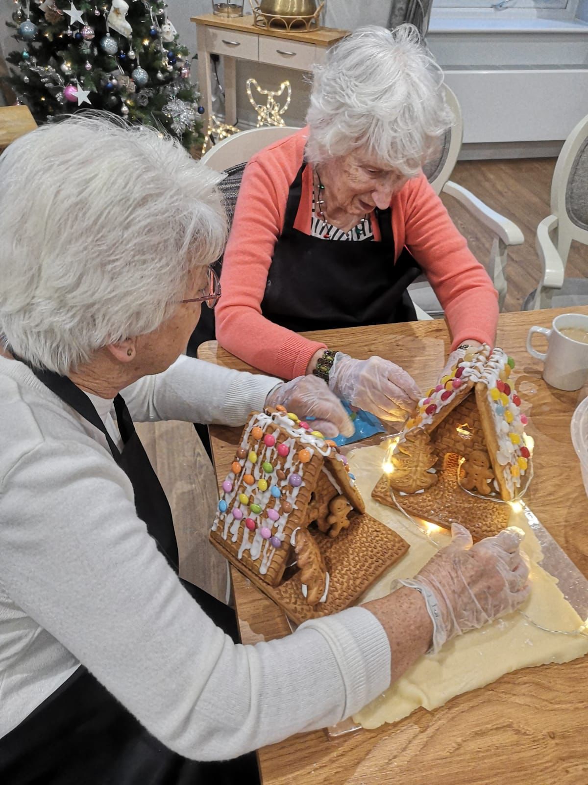 Care homes at Christmas: Festive activities, food and crafting
